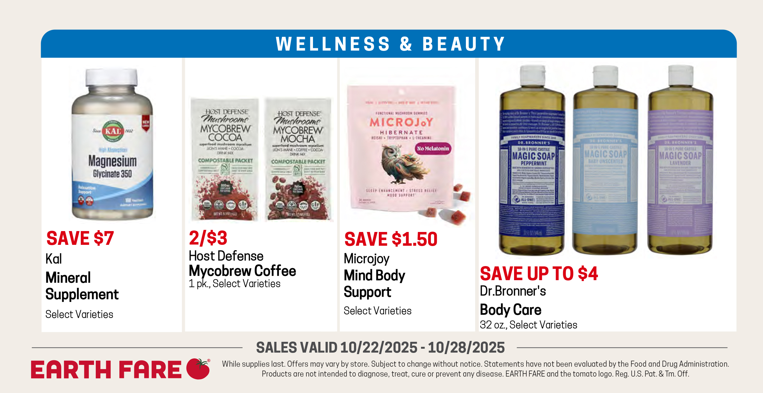 Weekly Ad - Earth Fare